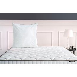 Yatas Bedding Kopfkissen »Quallofil Air, Kopfkissen 80x80 cm« 1 Stk. tlg. allergiker geeignet (Hausstauballergiker) weiß Bezug: 100% Baumwolle....
