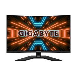 Gigabyte Gaming-Monitor »M32QC« 80 cm/32 ′′ 2560 x 1440 px QHD 1 Reaktionszeit 165 Hz schwarz schwarz höhen und neigungsverstellbar, VESA...