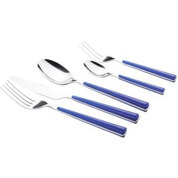 M&auml;ser M&Auml;SER Besteck-Set &raquo;Shiny&laquo; sp&uuml;lmaschinengeeignet blau/silberfarben