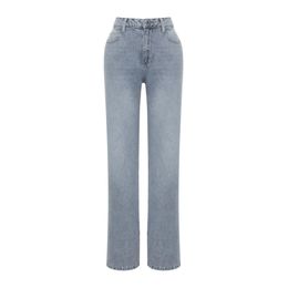 Trendyol Jeans Damen Gr&ouml;&szlig;e 32/34 hellblau