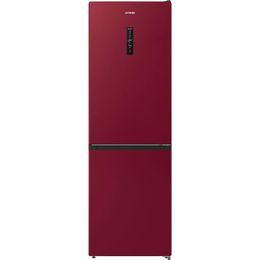 Gorenje Kühl-/Gefrierkombination »NK79B0DR« 185 cm hoch 60 cm breit Bordeaux LED-Innenbeleuchtung