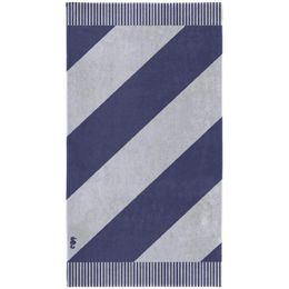 Seahorse Strandtuch »Colorblock Stripe« 100x180, für Strand und Pool, Trendy summer design blau Obermaterial: 100% Baumwolle B/L: 100 cmx180 cm