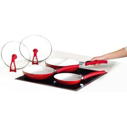 MediaShop Pfannen-Set »Duo 2 Magic Premium« Keramik Set, 1x Bratpfanne Ø 20 cm, 1x Bratpfanne Ø 24 cm, 1x Bratpfanne Ø 28 cm, 3 Stk. tlg. Induktion...