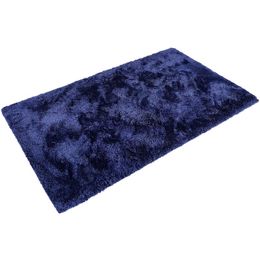 Badematte &raquo;Porto Azzurro&laquo; H&ouml;he 30 mm rutschhemmend beschichtet fu&szlig;bodenheizungsgeeignet schnell trocknend Badteppich, uni, rechteckig & rund, waschbar