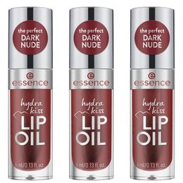 Essence Lipgloss »hydra kiss LIP OIL« Dezente Farbabgabe, pflegende Textur, glänzendes Finish, vegan. Mocha Glow Pflegende Formel