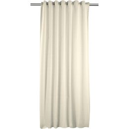 Apelt Gardine »Flair« Smokband 1 Stk. tlg. HxB: 245x121, Flair, Fertigschal mit Universalband beige Obermaterial: 100% Polyester 245 cm