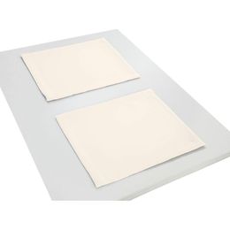 WIRTH Platzset &raquo;NEWBURY&laquo; beige Obermaterial: 67% Polyester, 33% Baumwolle