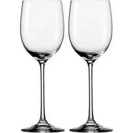 EISCH GERMANY Wei&szlig;weinglas &raquo;Jeunesse&laquo; bleifrei, 270 ml, 2-teilig transparent