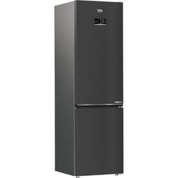 Beko Kühl-/Gefrierkombination »B7RCNA407HXBR 7524820016« 203, 5 cm hoch 59, 5 cm breit schwarzes Edelstahl Multizone – unterer Bereich wahlweise...
