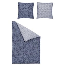 Irisette Wendebettwäsche »Glamour 8504« 2 Stk. tlg. edel und hochwertig blau Obermaterial: 100% Baumwolle B/L: 155 cm x 200 cm