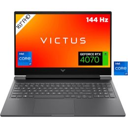 HP Gaming-Notebook »Victus 16-r1078ng« 40, 9 cm / 16, 1 ′′ Intel Core i7 GeForce RTX 4070 1.000 GB SSD schwarz NVIDIA GeForce RTX 4070 8GB VRAM -...