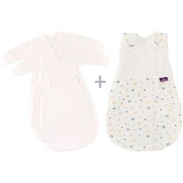 Träumeland TRÄUMELAND Babyschlafsack »3tlg. Set LIEBMICH, Design BrummBrumm« bunt Bezug: 100% Baumwolle. Füllung: 70% Polyester, 30% Lyocell (TENCEL )