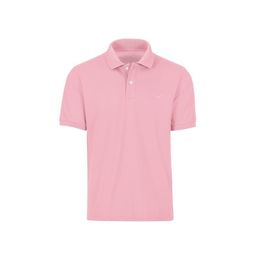 TRIGEMA Poloshirt »Poloshirt DELUXE Piqué« 1 Stk. tlg. rosé L L DELUXE-Piqué-Qualität