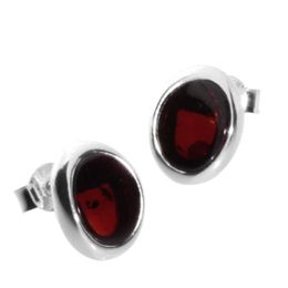 OSTSEE-SCHMUCK Paar Ohrstecker &raquo;Ohrstecker Helli Ohrstecker Helli&laquo; 12x10mm Sch&ouml;ne Ohrstecker mit 9 x 7 mm gro&szlig;en Bernsteinen