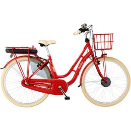 FISCHER BIKE FISCHER FAHRRAD »CITA RETRO 2.0 418 48« 3 Gang Shimano Shimano 3-Gang Nexus Nabenschaltung Schaltwerk Nabenschaltung Frontmotor mit...