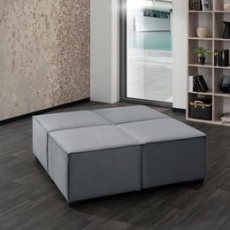 Max Winzer Wohnlandschaft »MOVE« Sofa-Set 13 grau