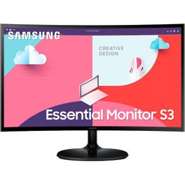 Samsung Curved-LED-Monitor &raquo;S24C364EAU&laquo; 59 cm/24 &prime;&prime; 1920 x 1080 px Full HD 4 Reaktionszeit 75 Hz schwarz