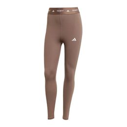 adidas Performance Sporthose Damen Größe L mokka / weiß
