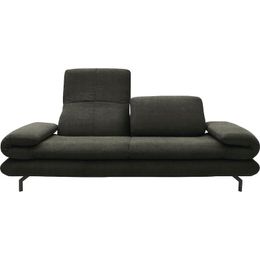 LOOKS by Wolfgang Joop 2-Sitzer »2-Sitzer-Sofa >>LOOKS XIII<<« Wahlweise mit Arm- und Kopfteilverstellung dkl.grün
