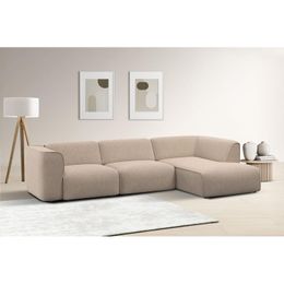 RAUM.ID Ecksofa »Merid L-Form, jederzeit durch Module erweiterbar, B/T/H: 295/162/70 cm« als Modul oder separat verwendbar, für individuelle...