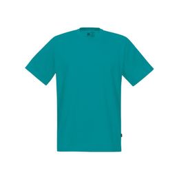TRIGEMA T-Shirt »T-Shirt DELUXE Baumwolle« 1 Stk. tlg. lagune S S DELUXE-Single-Jersey