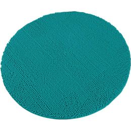 Kinzler Badematte &raquo;Chenille&laquo; H&ouml;he 18 mm rutschhemmend beschichtet fu&szlig;bodenheizungsgeeignet Badteppich, Uni Farben, weich, als rechteckig & halbrund...