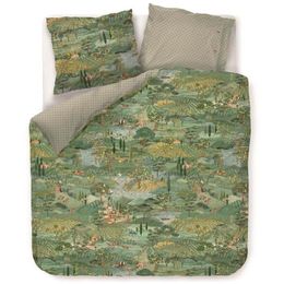 PIP Studio Bettw&auml;sche &raquo;Toscana&laquo; 3 Stk. tlg. Gr&uuml;n Obermaterial: 100% Baumwolle B/L: 200 cm x 200 cm