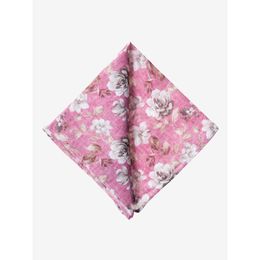MONTI Einstecktuch 1 Stk. tlg. mit Hingucker-Blumenprint rosa floral