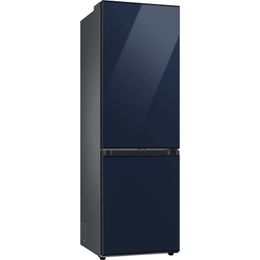 Samsung Kühl-/Gefrierkombination Bespoke »RL34C6B2C41« 185, 3 cm hoch 59, 5 cm breit Clean Navy Digital-Inverter-Kompressor