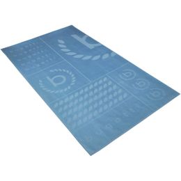 Bugatti Strandtuch &raquo;Verona&laquo; blue moon Obermaterial: 100% Baumwolle B/L: 100 cmx180 cm