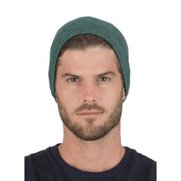 TRIGEMA Strickmütze »Soft-Cap« 1 Stk. tlg. green-melange 900 900 Elastischer Feinripp