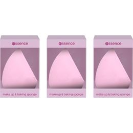 Essence Make-up Schwamm »make up & baking sponge« mit abgeschrägter Seite rosa Make-up-Sponge mit abgeschrägter Seite fürs Baken
