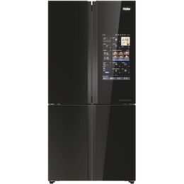 Haier Multi Door CUBE 90 Series 9 »HCW9919ESGB« 190 cm hoch 90, 5 cm breit Cube mit Big Touch Display Glas schwarz