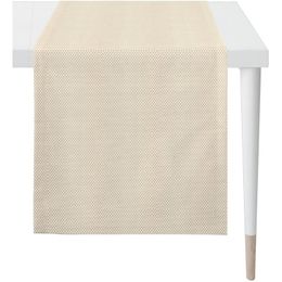 Apelt Tischläufer »Miles« beige-natur Obermaterial: 100% Polyester B/L: 150 cm x 42 cm