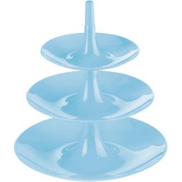 Koziol Etagere &raquo;BABELL L&laquo; sp&uuml;lmaschinengeeignet, melaminfrei, CO&sup2; neutrale Produktion sweet blue