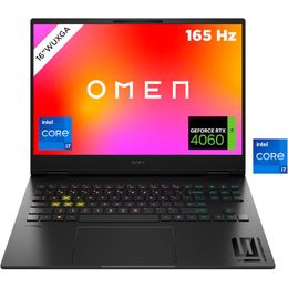 HP Gaming-Notebook »OMEN 16-u1073ng« 40, 9 cm / 16, 1 ′′ Intel Core i7 GeForce RTX 4060 1.000 GB SSD schwarz