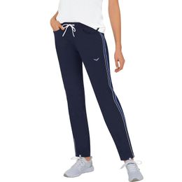 TRIGEMA Jerseyhose »Lange Jogginghose mit Seitenstreifen« navy/bunt M - US-Größen US-Größen M Leichte Sweat-Qualität