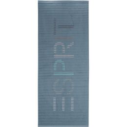 Esprit Saunatuch »Spa« mit Schriftzug, gestreift cosmos Obermaterial: 88% Baumwolle, 12% Polyester B/L: 80 cmx200 cm