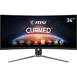 MSI Curved-Gaming-LED-Monitor &raquo;MPG Artymis 343CQR&laquo; 86 cm/34 3440 x 1440 px UWQHD 1 Reaktionszeit 165 Hz h&ouml;henverstellbar, 3 Jahre...