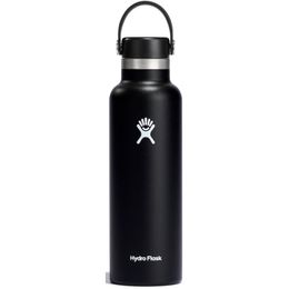 Hydro Flask Trinkflasche »STANDARD FLEX CAP« TempShield -Isolierung schwarz 621 ml