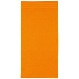 Kleine Wolke Duschtuch &raquo;Royal, 1 St&uuml;ck (70/140 cm)&laquo; Uni Farben, mit Bord&uuml;re, weich, auch in verschiedenen Sets erh&auml;ltlich orange Frottier, Obermaterial: 100% 