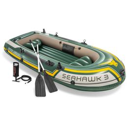 Intex Schlauchboot &raquo;Seahawk 3&laquo; gr&uuml;n/gelb