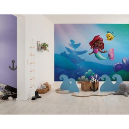 Komar Kindertapete &raquo;Disney Ariel Junior Friends&laquo; bedruckt glatt bunt Vlies