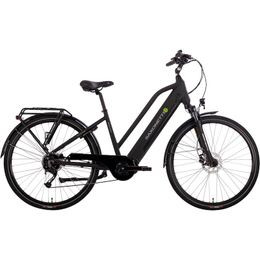 Saxonette Herren SAXONETTE &raquo;Deluxe Sport&laquo; 9 Gang Shimano Alivio Schaltwerk Kettenschaltung Mittelmotor 250 W Pedelec, Elektrofahrrad f&uuml;r Damen u. 