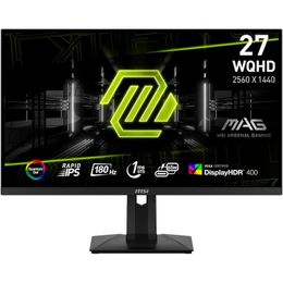 MSI Gaming-LED-Monitor »MAG 274QRF QD E2« 69 cm/27 2560 x 1440 px WQHD 1 Reaktionszeit 180 Hz schwarz