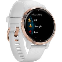 Garmin Smartwatch »Venu 2S« (2, 8 cm / 1, 1 ′′) weiß, rose