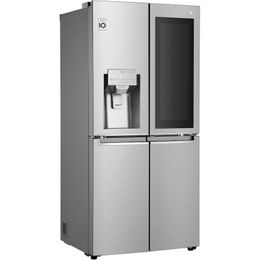 LG Multi Door »GMX844BSBF« 178, 7 cm hoch 83, 5 cm breit InstaView Gebürstetes Edelstahl