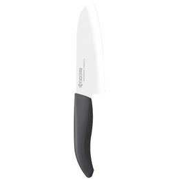 Kyocera Santokumesser »GEN NATURE« extrem scharf, Griff aus Zuckerrohr, Klingenlänge: 14 cm schwarz/weiß 0