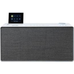 pure Digitalradio (DAB+) »Evoke Home« (Bluetooth WLAN Digitalradio (DAB+) FM-Tuner Internetradio 100 W) zusätzliches CD Laufwerk Cotton White