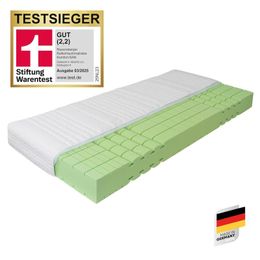 RAVENSBERGER MATRATZEN Kaltschaummatratze »KOMFORT-SAN Testsieger Stiftung Warentest« 18 cm hoch Raumgewicht: 50 kg/m³ 1 Stk. tlg. Ausgabe 03/2025...